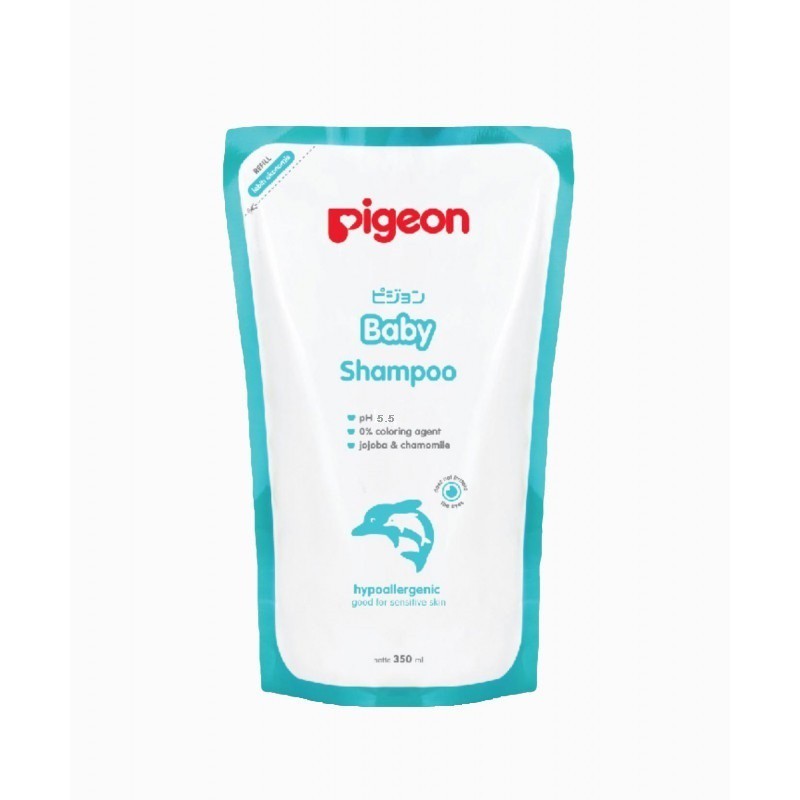 Jual Pigeon Baby Shampoo Chamomile Refill 350ml Sampo Bayi Isi Ulang ...