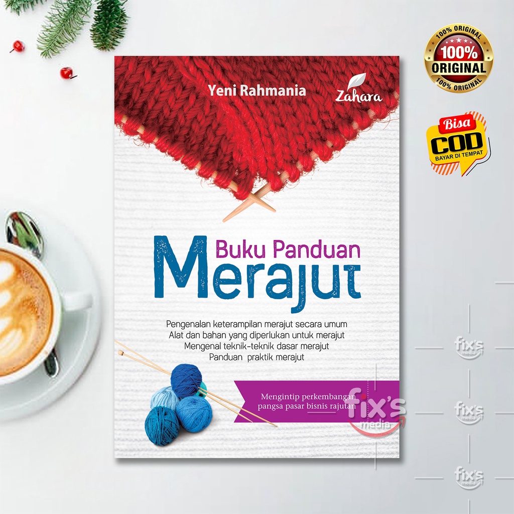Jual Buku Panduan Merajut (Versi Hitam Putih) | Shopee Indonesia