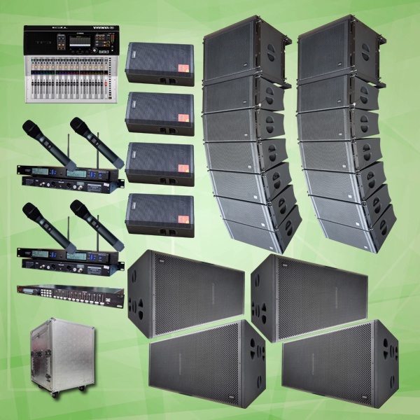 Jual PAKET AUDIO SOUND SYSTEM ACTIVE SPEAKER PAKET LINE ARRAY PREMIUM ...