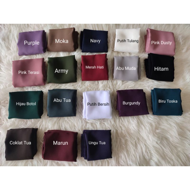 Jual Kain Sifon Silky warna | Shopee Indonesia
