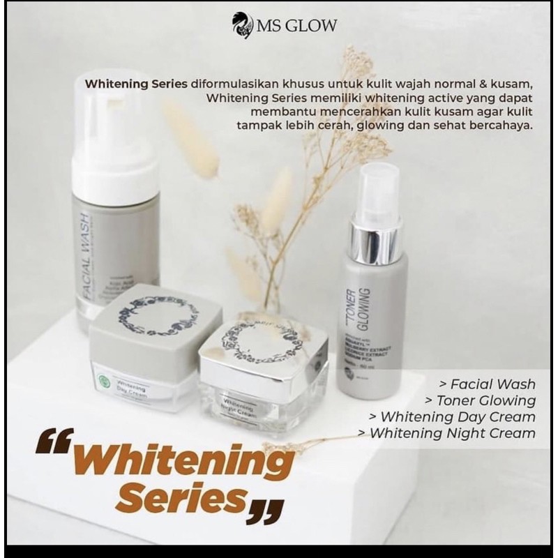 Jual paket msglow WHITENING | Shopee Indonesia