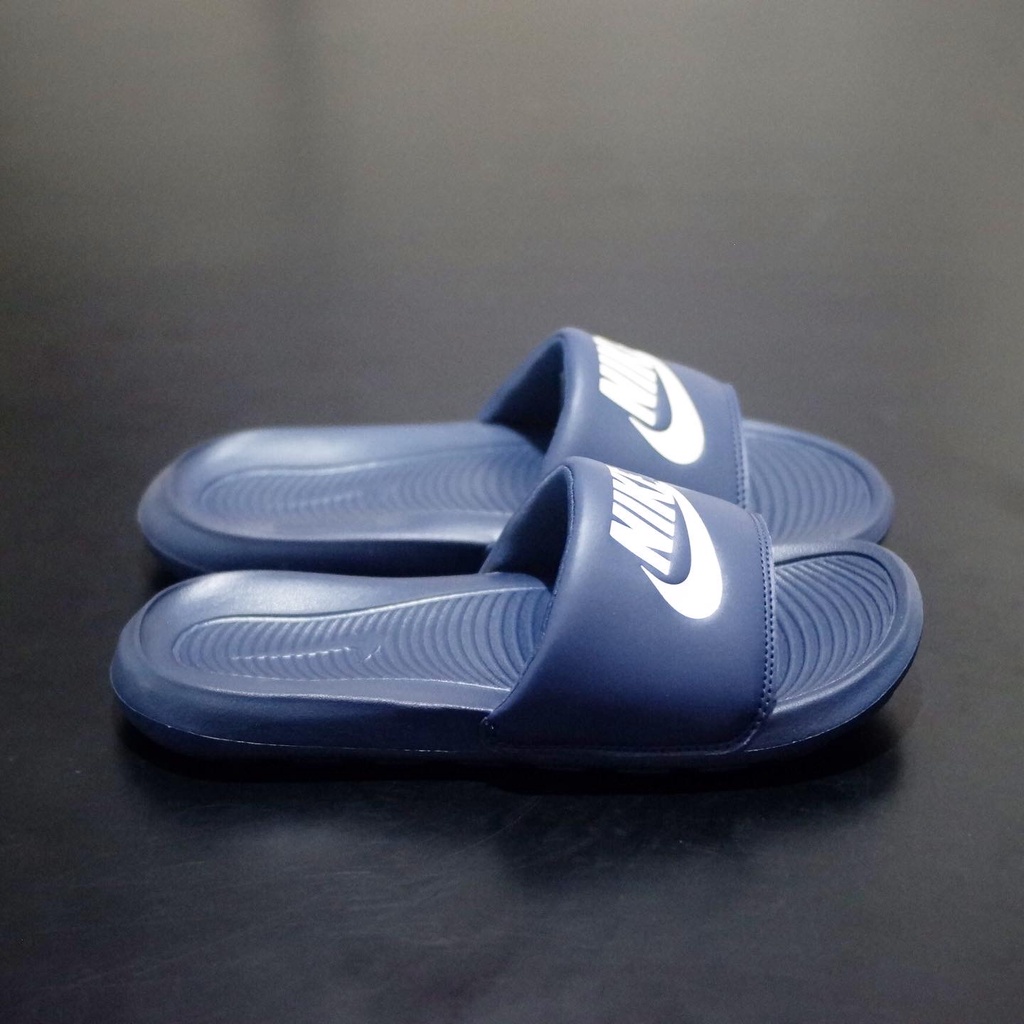 Jual Nike Victory One Slide Midnight Navy - 100% ORIGINAL RESMI ...