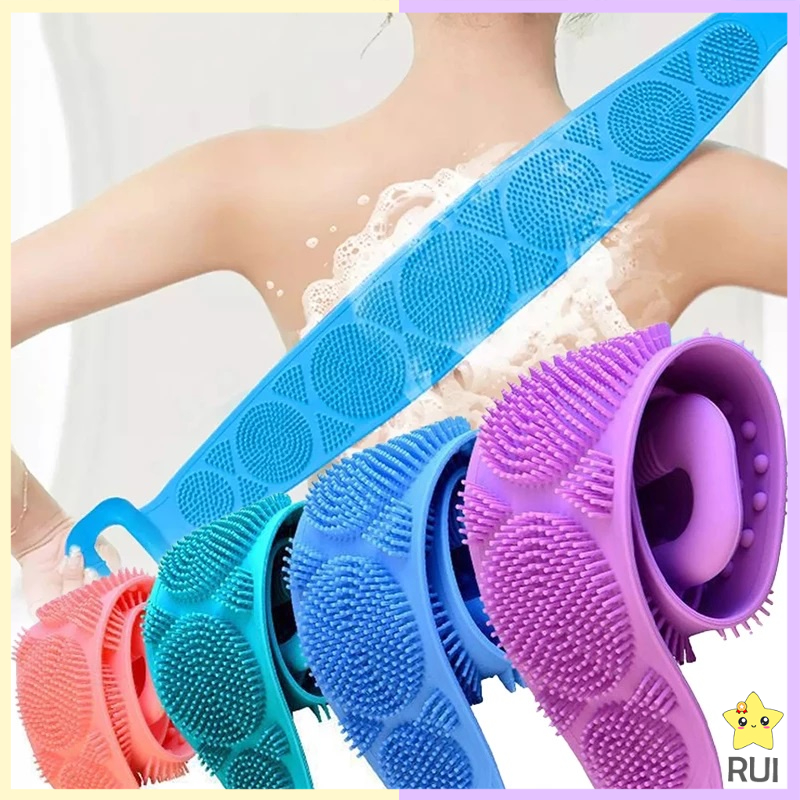 Jual Sikat Punggung Silikon Alat Mandi Gosok Badan Sikat Badan Shower ...