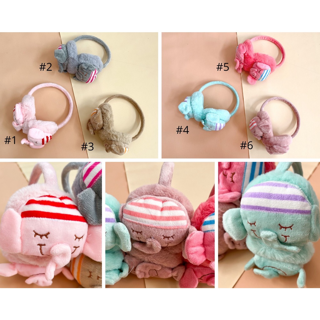 Jual Earmuff Penutup Telinga Bayi Anak Karakter Ultraman Bear Beruang ...
