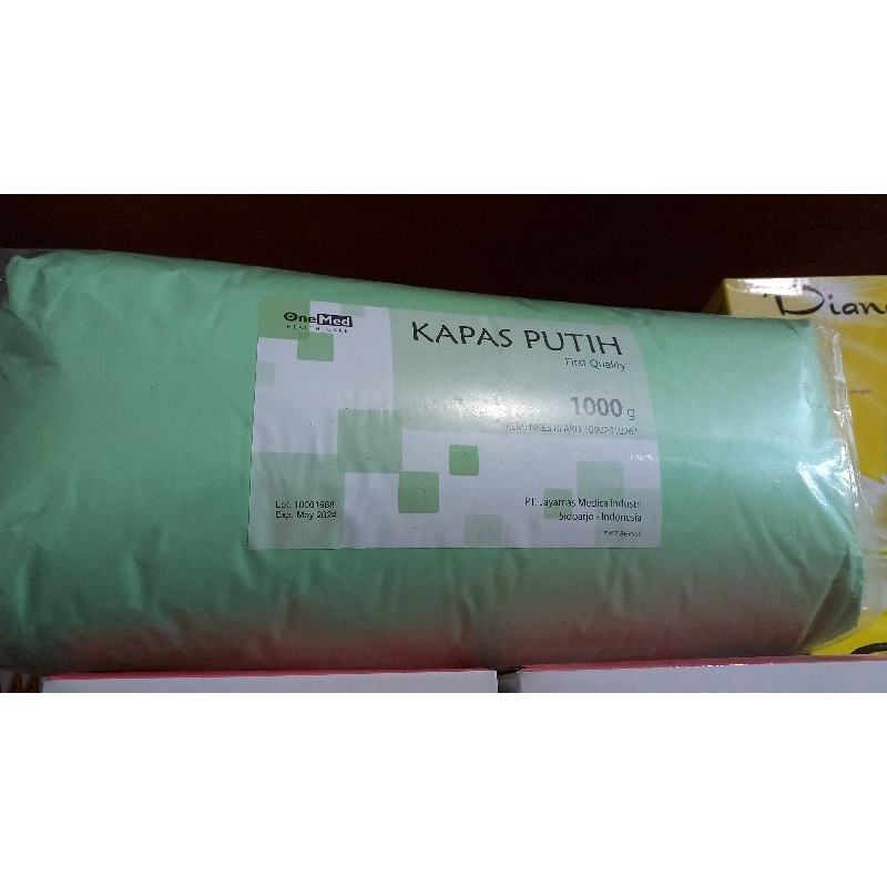 Jual Kapas medis onemed 1 kg | Shopee Indonesia