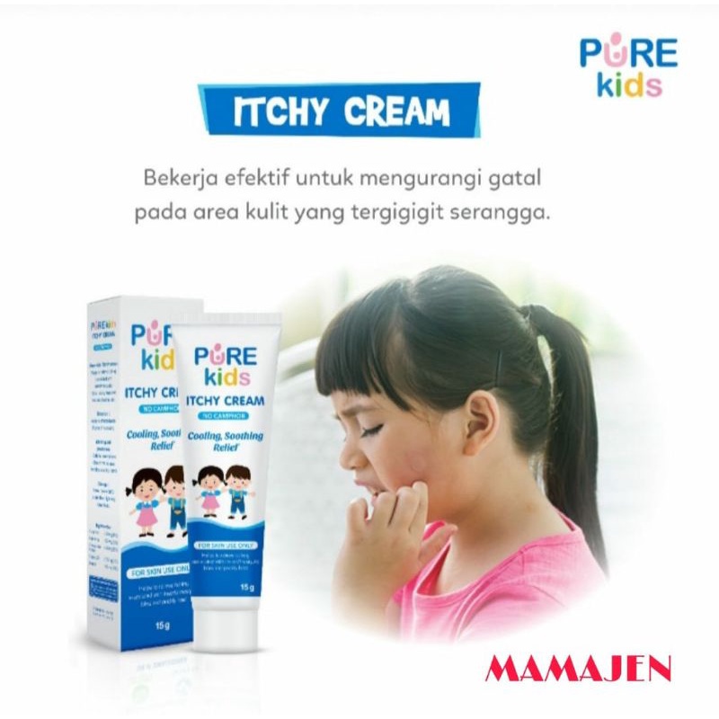 Jual Pure Kids Itchy Cream 15g | Shopee Indonesia