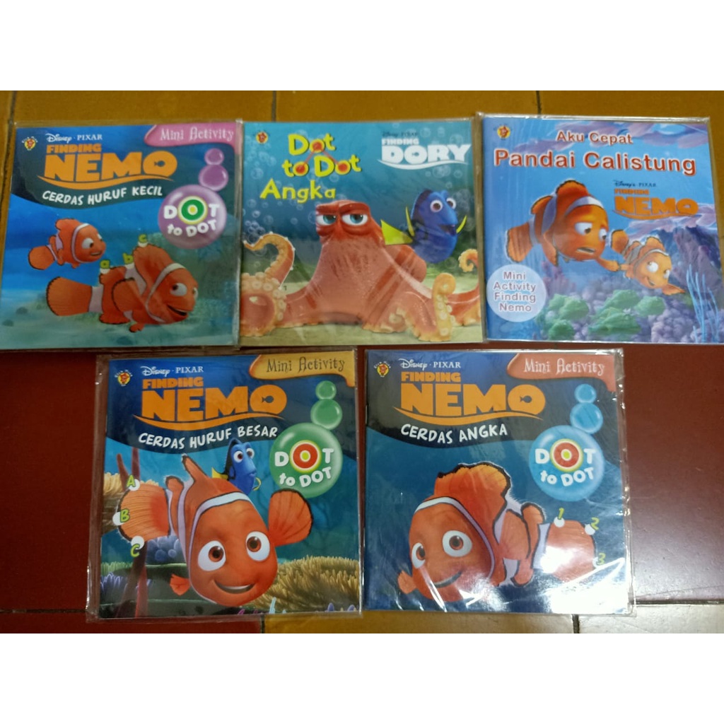 Jual Mini Activity - Finding Nemo & Finding Dory | Shopee Indonesia