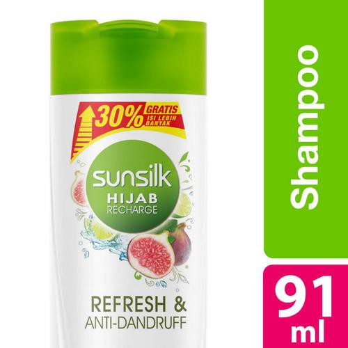 Jual Sunsilk Hijab Recharge Shampoo Hijab Refresh And Anti Dandruff 70 ...