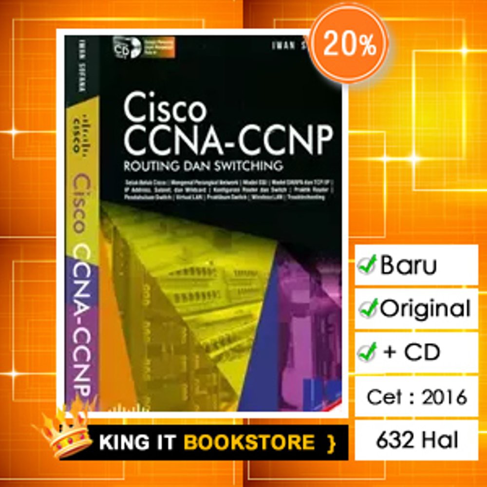 Jual Buku CISCO CCNA CCNP ROUTING DAN SWITCHING CD IWAN SOFANA | Shopee ... Jual Buku CISCO CCNA CCNP ROUTING DAN SWITCHING CD IWAN SOFANA | Shopee ...