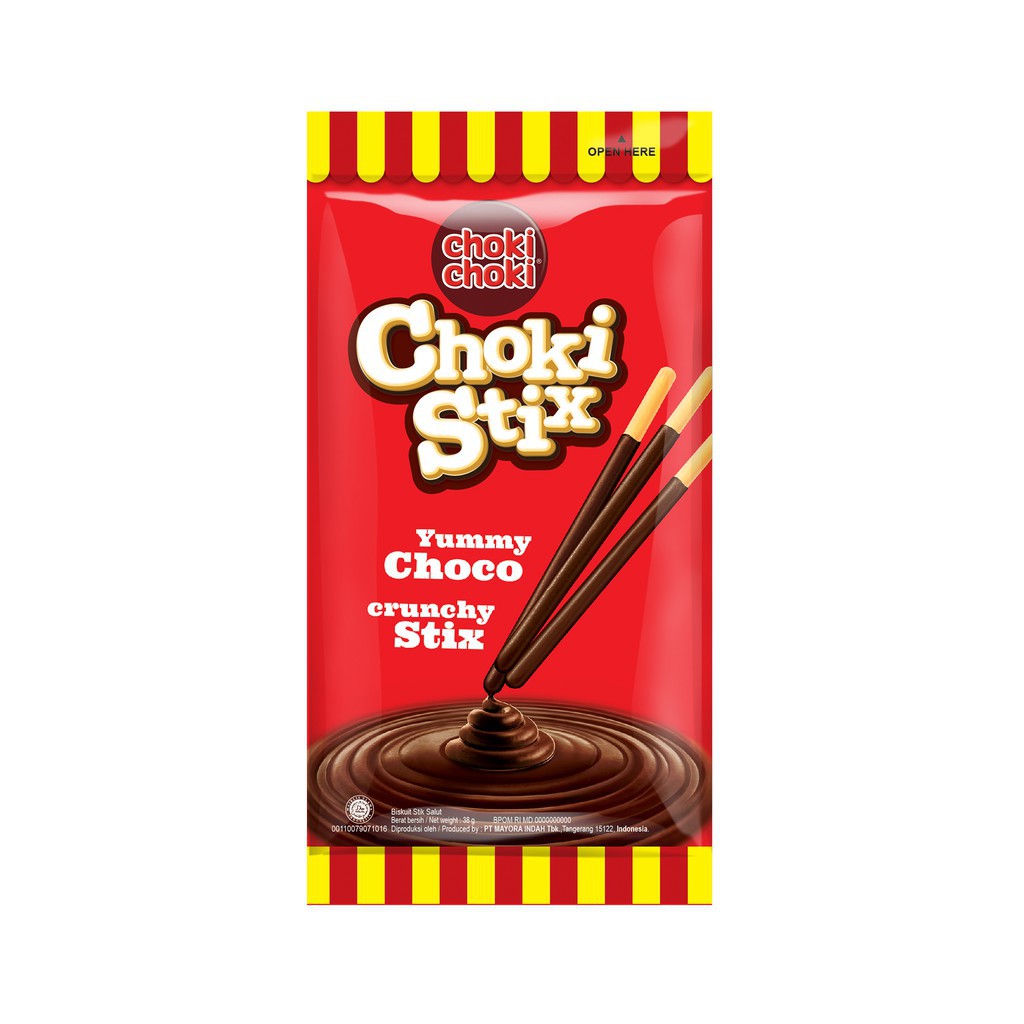 Jual CHOKI CHOKI STIX 24 gr - 1PCS | Shopee Indonesia