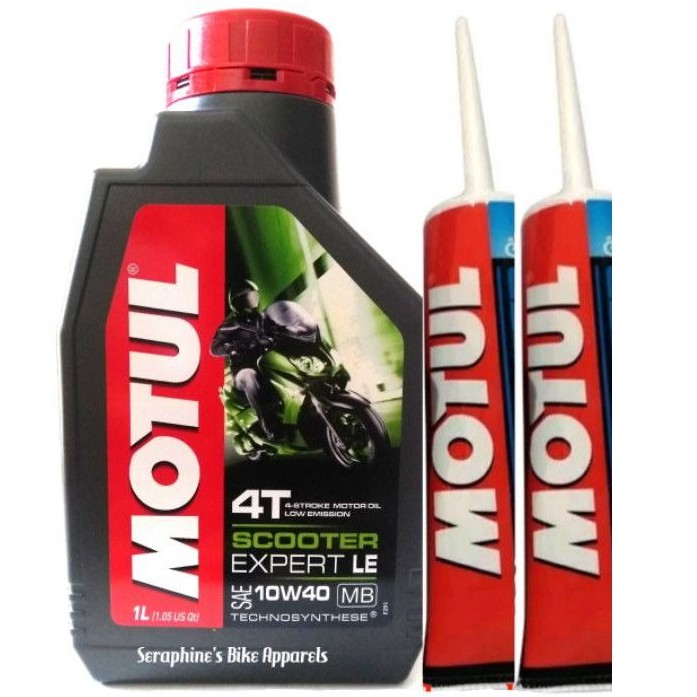 Jual PAKET MOTUL SCOOTER EXPERT 10W40 1L + MOTUL GEAR 2 NMAX AEROX PCX ...