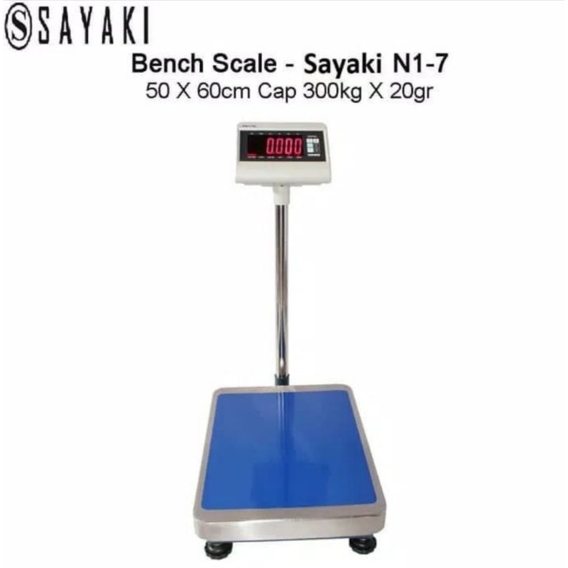 Jual Timbangan Duduk Sayaki N1-7 Cap 300kg | Shopee Indonesia