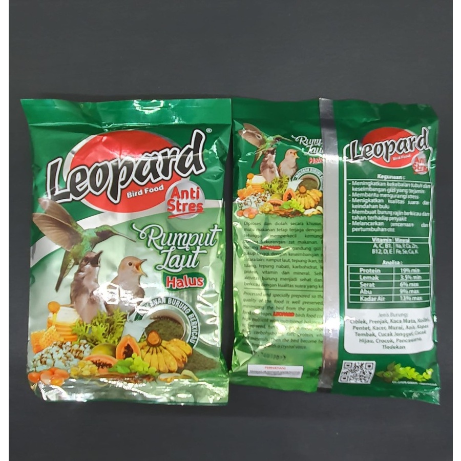 Jual LEOPARD VUR HALUS VOER HALUS RUMPUT LAUT ANTI STRESS VUR HIJAU ...