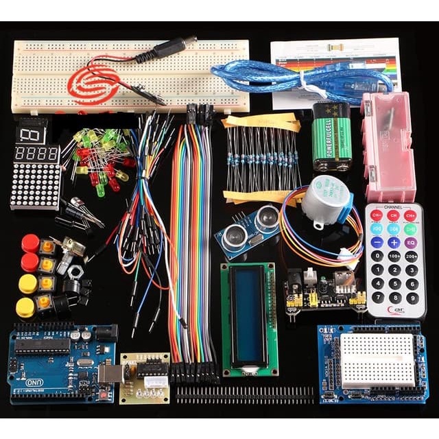 Jual Paket Arduino Uno R3 Starter Kit Versi 2 ( PLUS BOX ) | Shopee ... Jual Paket Arduino Uno R3 Starter Kit Versi 2 ( PLUS BOX ) | Shopee ...