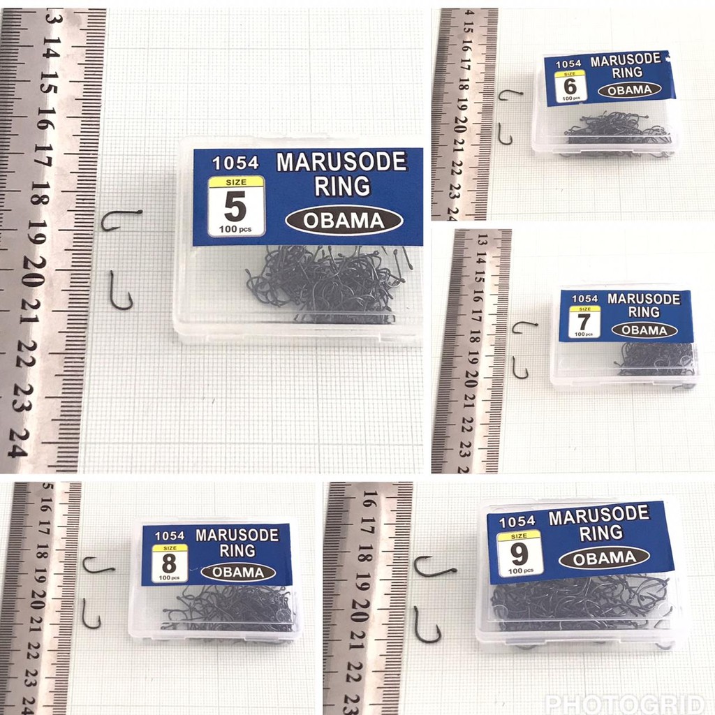 Jual Kail pancing isi 100 Marusode Ring Obama / Trixster 1054 | Shopee ...