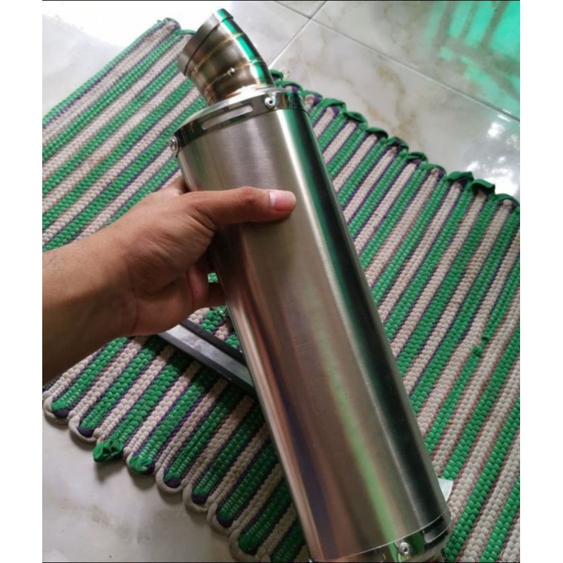 Jual KNALPOT CUSTOM 50MM TRIOVAL SEMUA JENIS MOTOR AEROX LEXI NMAX PCX ...