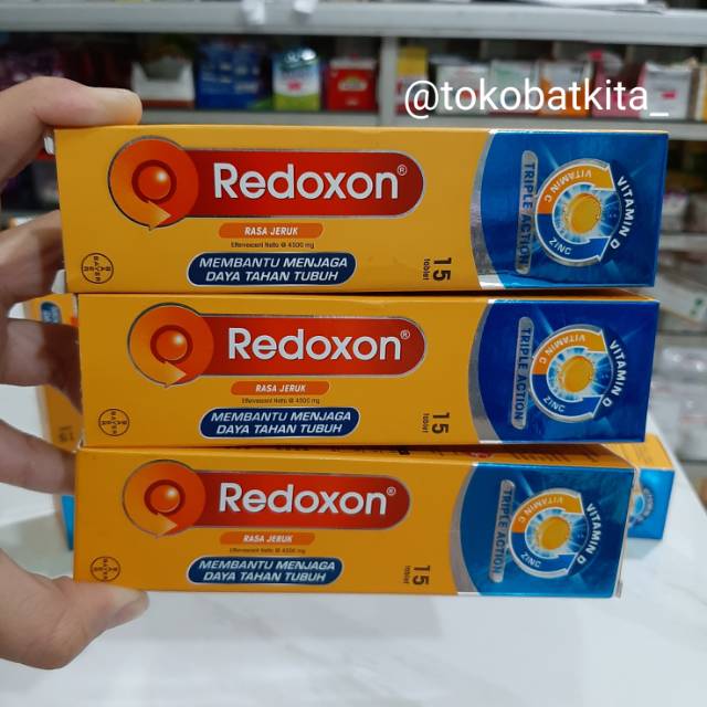 Jual [TERBARU ISI 15] REDOXON CDR TRIPLE ACTION SUPPLEMENT VITAMIN C ...