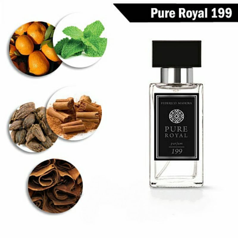 Jual FM 199 PURE ROYAL PARFUM FEDERICO MAHORA ORIGINAL 50ml EXCLUSIVE ...