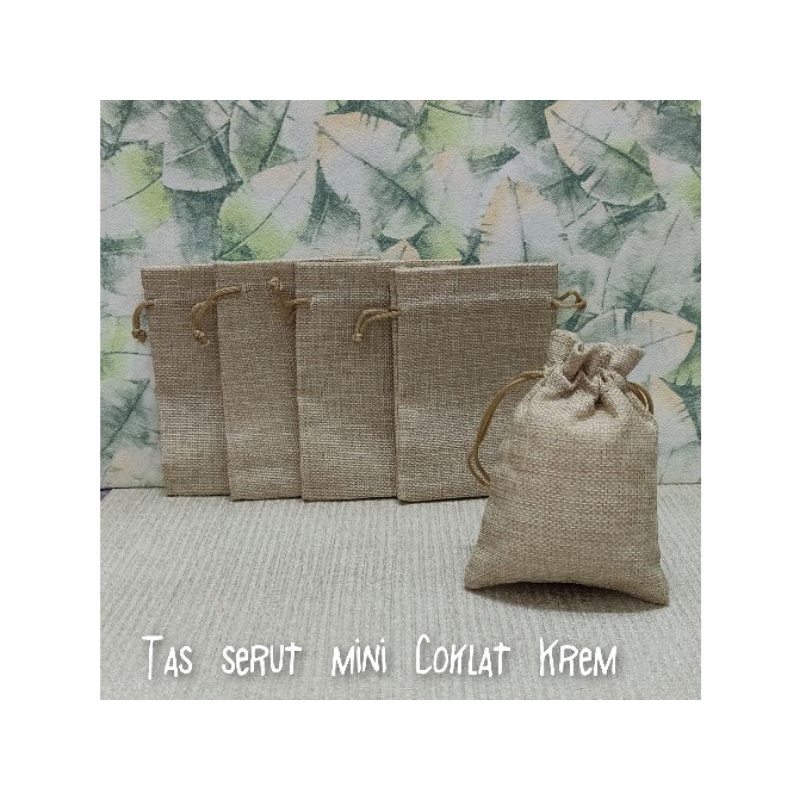 Jual Tas serut mini goni Pouch Goni | Shopee Indonesia