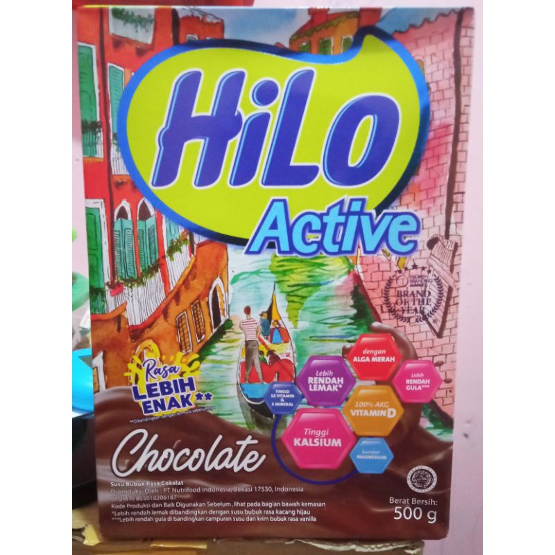 Jual Hilo gold 500g / hilo School 500g / HiLo Active 500g | Shopee ...