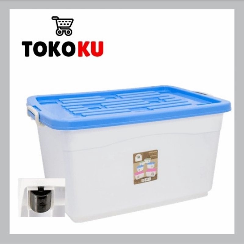 Jual SIERRA CONTAINER 210 LITER RODA GREEN LEAF BOX 7885/SUPER JUMBO ...