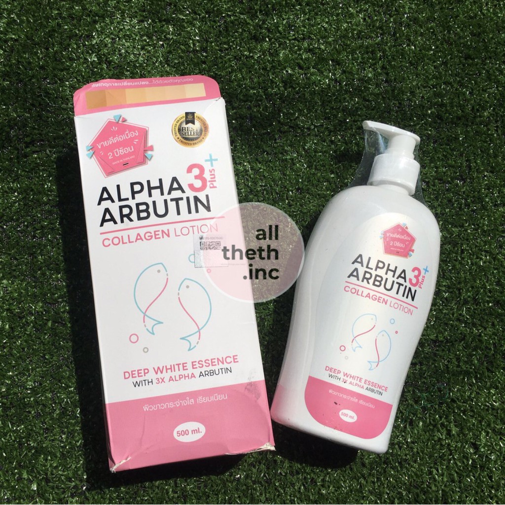 Jual Alpha Arbutin 3 Plus Collagen Body Lotion / Precious Skin Lotion ...