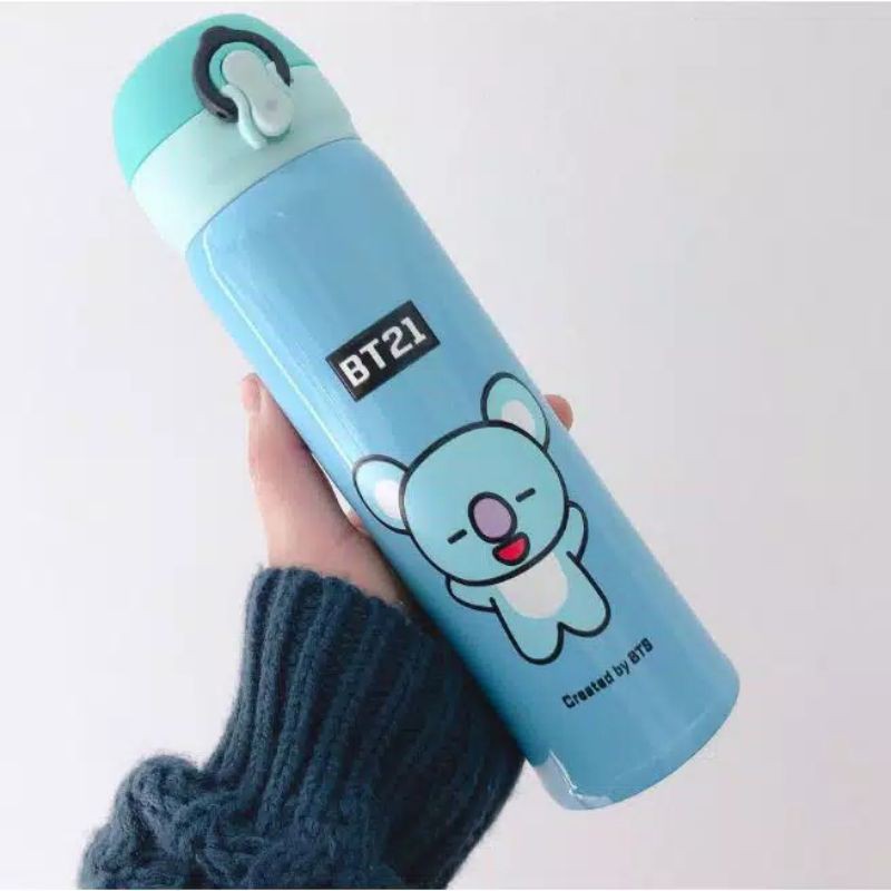 Jual TERMOS KARAKTER BTS BT21 500Ml /Thermos BTS ARMY | Shopee Indonesia