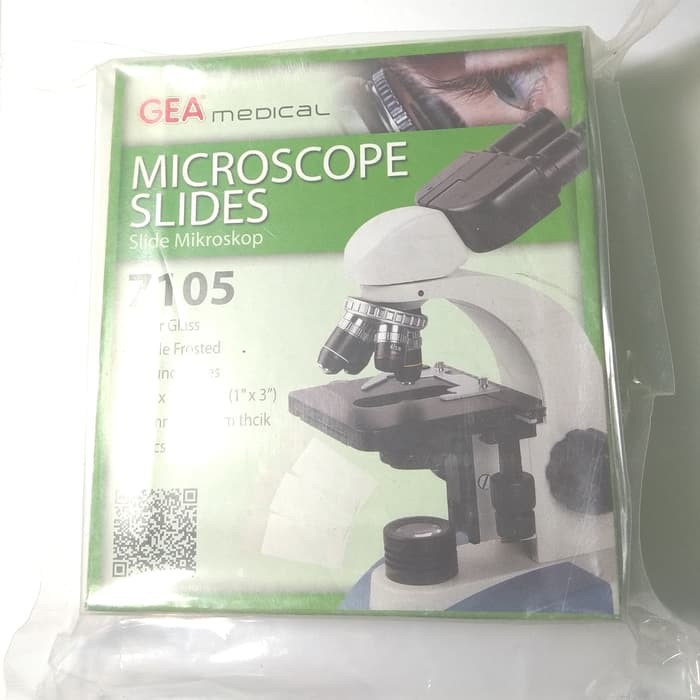 Jual Kaca preparat 7105/ Microscope slide / mikroskop slide /kaca ...