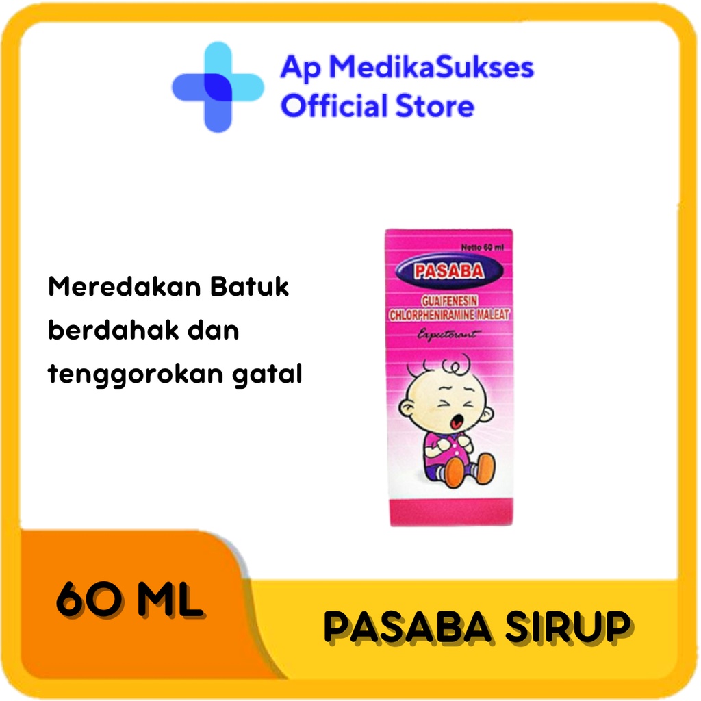 Jual Pasaba Syrup 60 ml - Obat Batuk | Shopee Indonesia