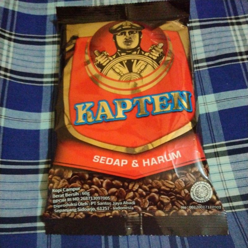 Jual kopi bubuk cap kapten kopi kapten 60 gr | Shopee Indonesia