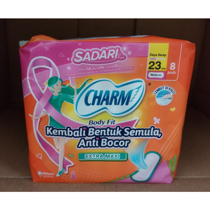 Jual Charm Body Fit Non Wing 8 pads | Shopee Indonesia
