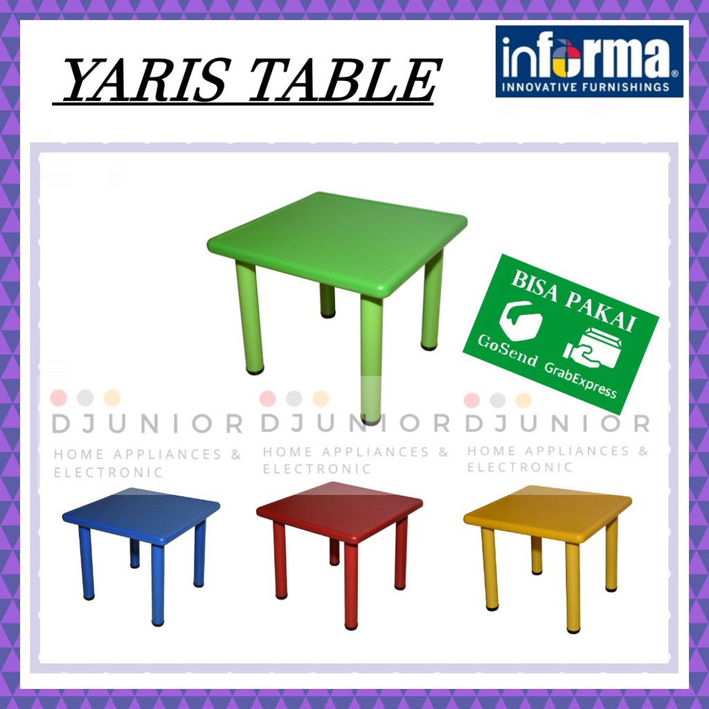 Jual MEJA BELAJAR ANAK YARIS INFORMA / MEJA ANAK KOTAK SQUARE MURAH ...