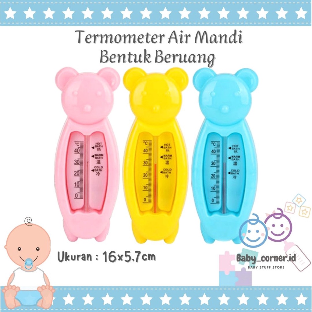 Jual Termometer Air Mandi Bentuk Kartun Beruang Untuk Bayi/Anak ...