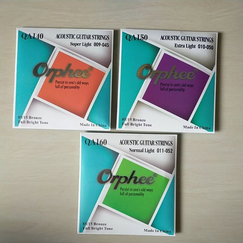 Jual senar gitar orphee original akustik string | Shopee Indonesia