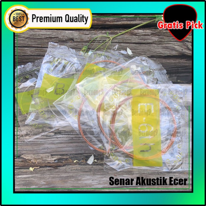 Jual Senar Gitar Akustik Ecer / Satuan 1/2/3/4/5/6 Import Quality ...