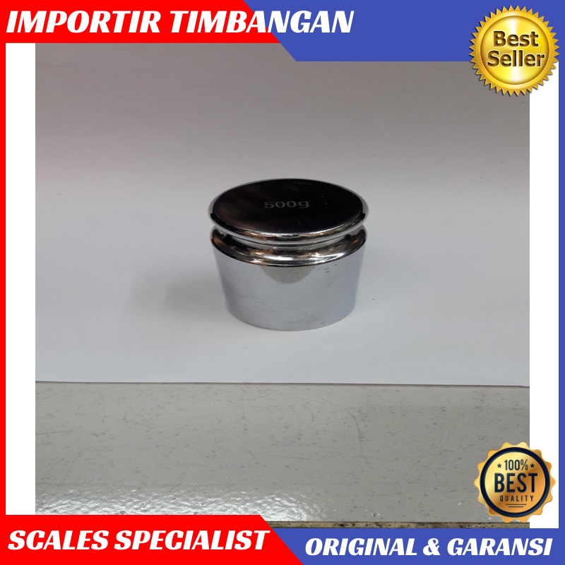 Jual ANAK TIMBANGAN CHROME 500G/ BATU TIMBANGAN/ BANDUL TIMBANGAN ...