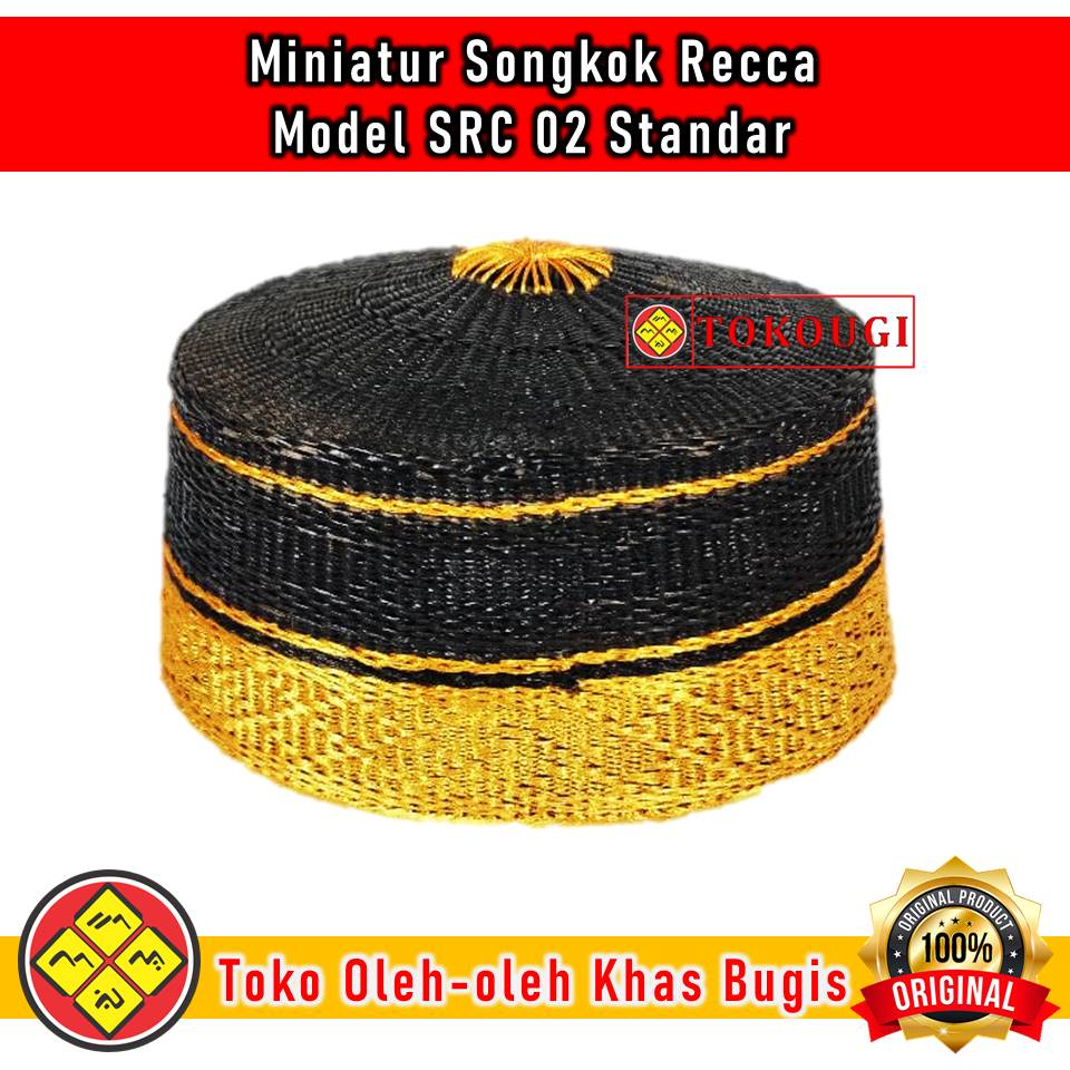 Jual Miniatur Songkok Recca Bone Model SRC 02 Standar | Shopee Indonesia
