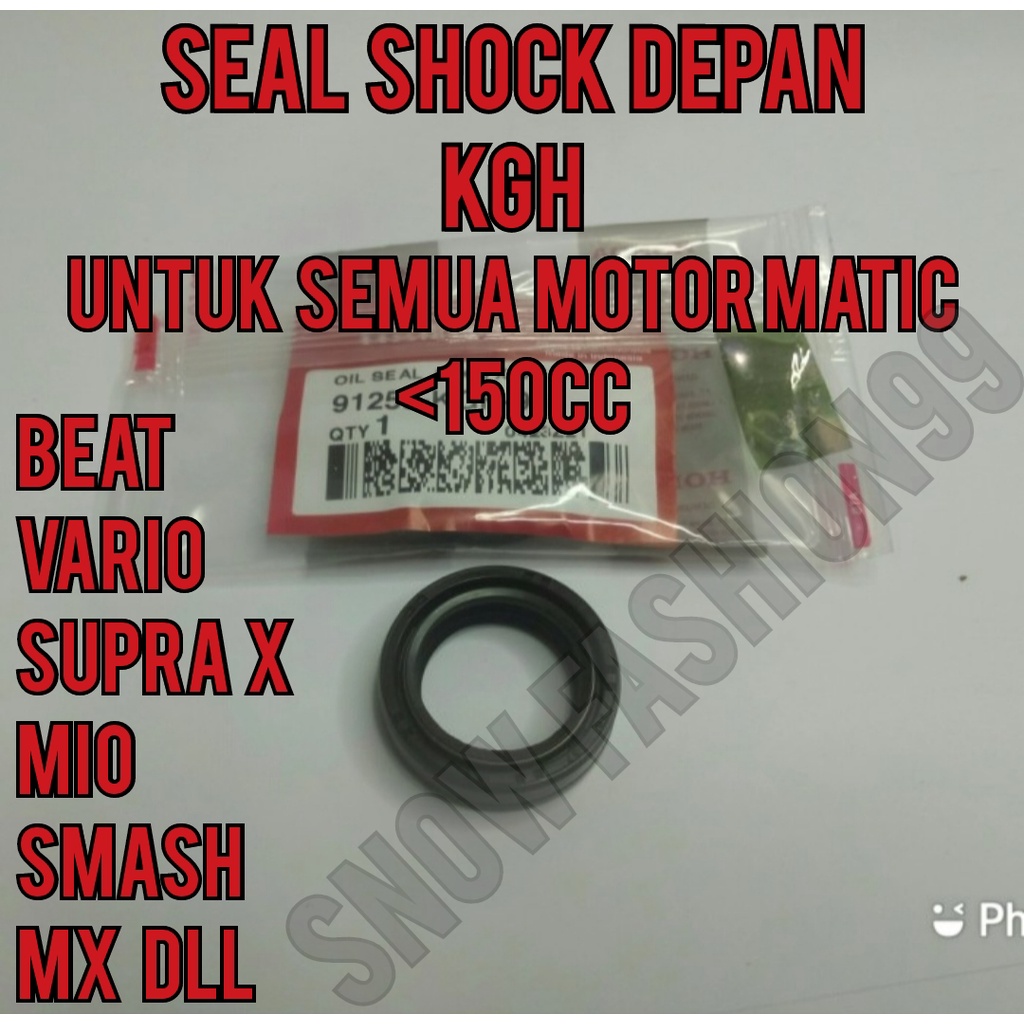 Jual SEAL SHOCK DEPAN KGH MOTOR BEBEK BEAT,VARIO,SUPRA X,MIO,SMASH,MX ...