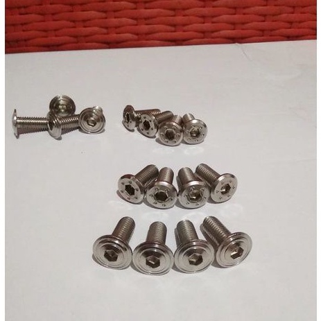 Jual Baut piringan cakram/disk krom bintik dan bulat | Shopee Indonesia