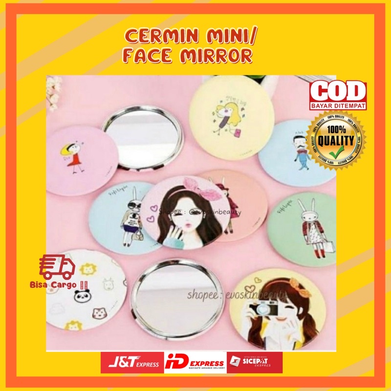 Jual Cermin Mini - Cermin Bulat - Kaca Aesthetic - Mirror | Shopee ...