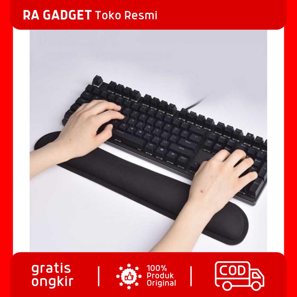 Jual Ergonomic Keyboard Pad Alas Tangan Memory Foam / Alas Sandaran ...