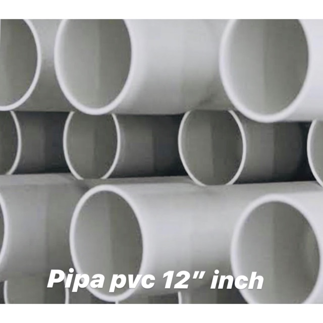 Jual PIPA PVC 12” INCH PER METER | Shopee Indonesia