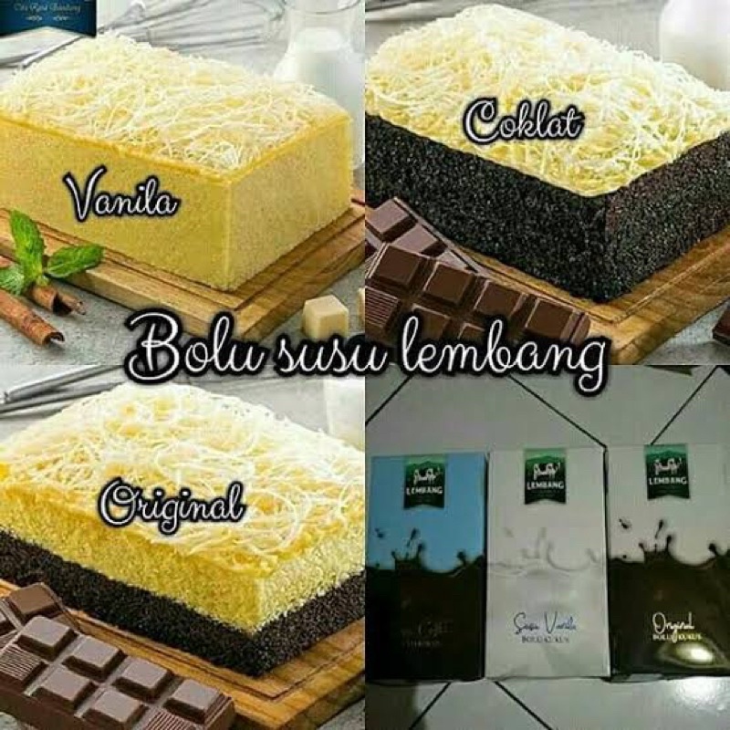 Jual Bolu Susu Lembang Original/Coklat/Vanilla Oleh Oleh Bandung | Shopee Indonesia