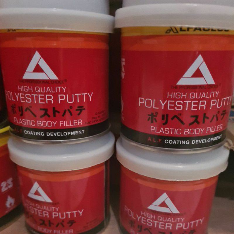 Jual dempul plastic alfa/polyester putty | Shopee Indonesia