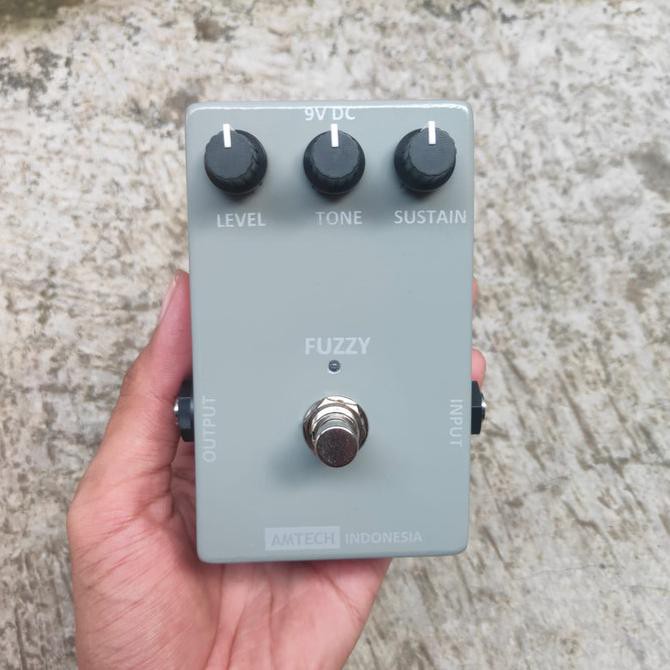 Jual Fuzzy Fuzz Pedal Produk Amtech Clone Big Muff Efek Gitar Dan Bass | Shopee Indonesia