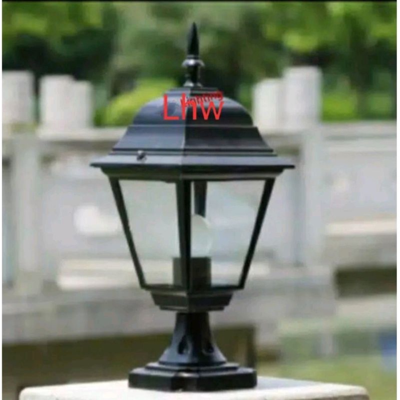 Jual lampu hias pilar 1019 outdoor indoor dekorasi taman,pagar, gerbang ...