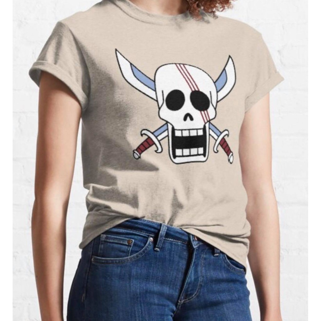 Jual Tshirt Shanks Pirate Onepiece The Red Haired Shanks Kaos One Piece ...