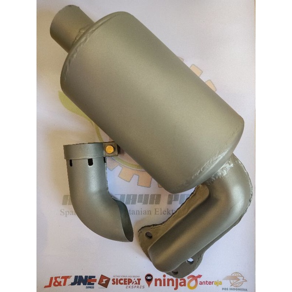 Jual EXHAUST KNALPOT TRAKTOR RD 85 75 95 110 105 MESIN KUBOTA gratis ...