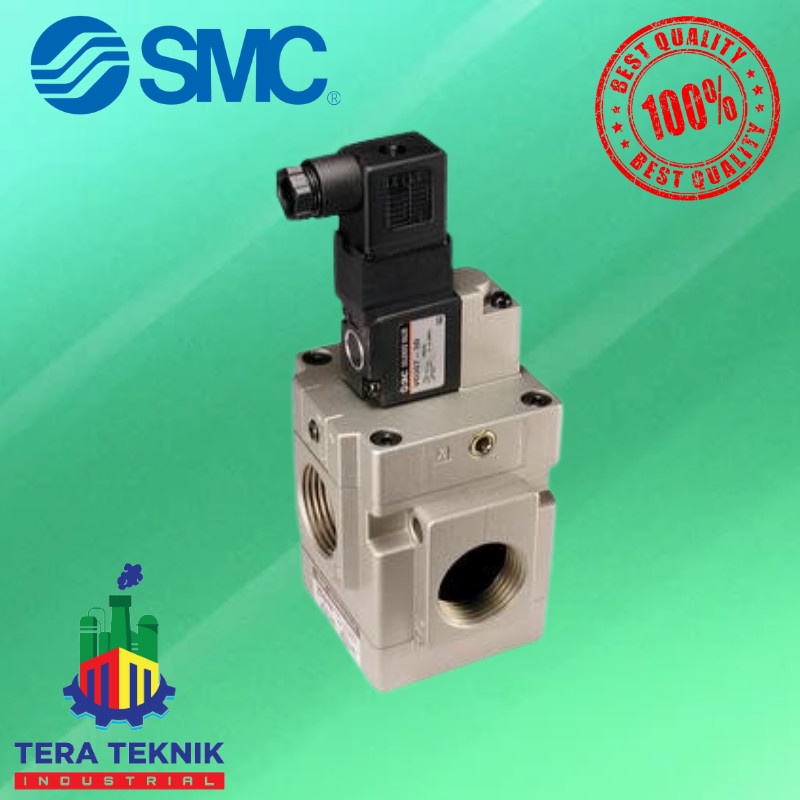 Jual Solenoid Valve SMC 3/2 way type VG342-5DZ-06A 3/4"inch - 24VDC (READY STOCK ) | Shopee ...