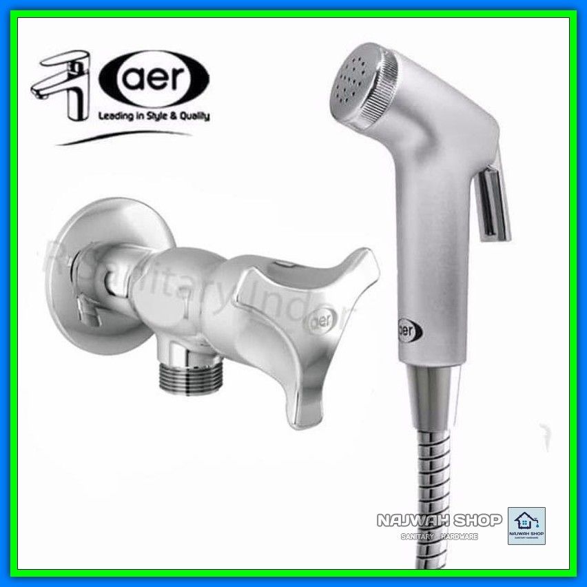 Jual Paket Jet Shower Closet AER SC 05S Dan Stop Kran SHOV 03C Murah ...